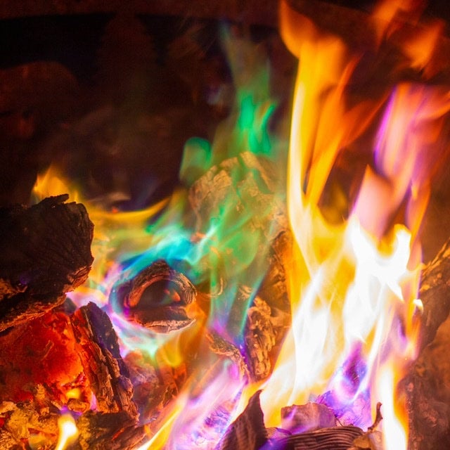 Northern Lights - Fire Color Stones for Gas Fireplaces | Hoot and Howl